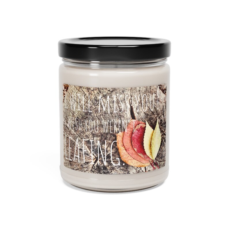I Will Miss You Candle, A Parting Gift for Friend/neighbor/roommate ...