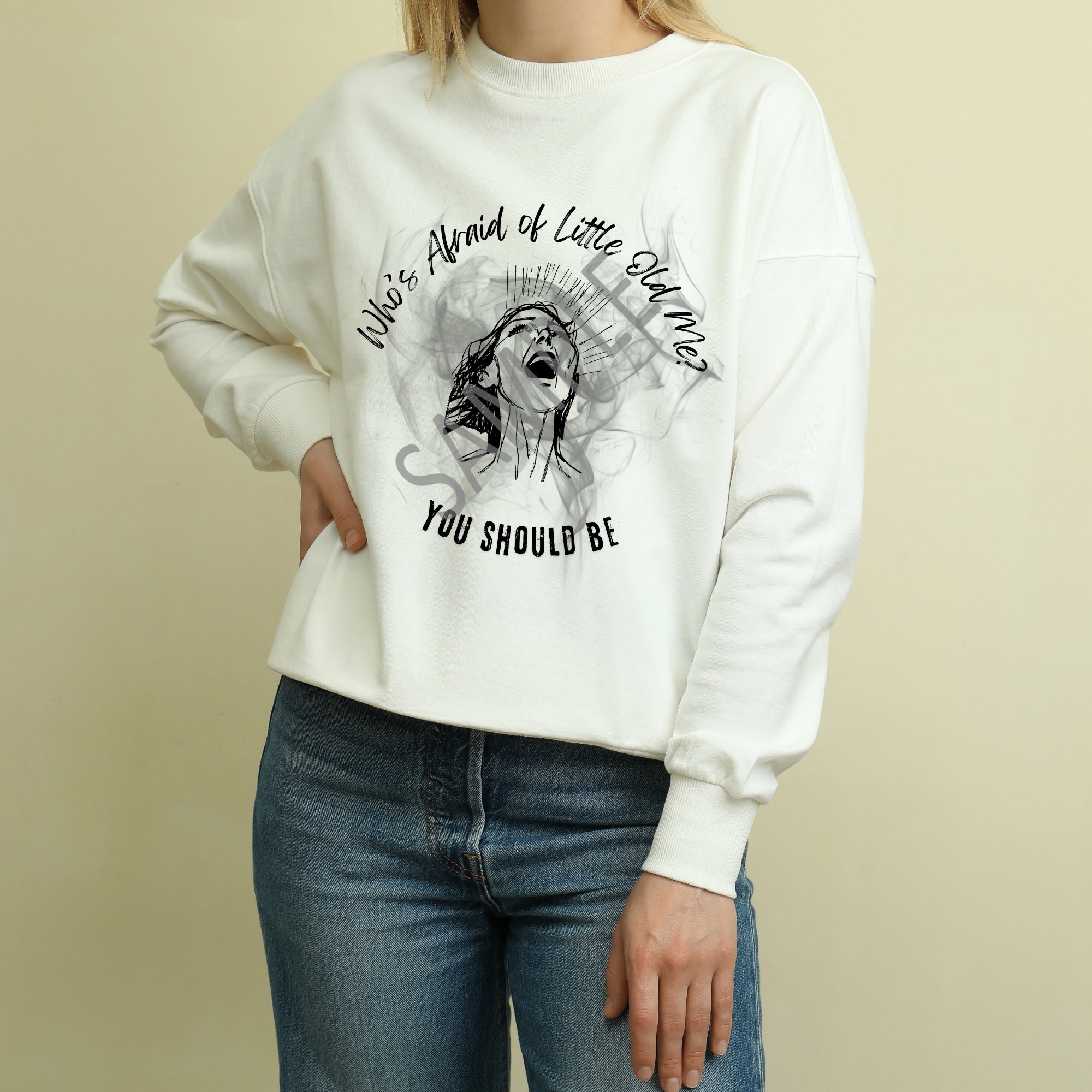 Taylor Swift PNG File, Taylor Swift Digital File, Whos Afraid of Little ...