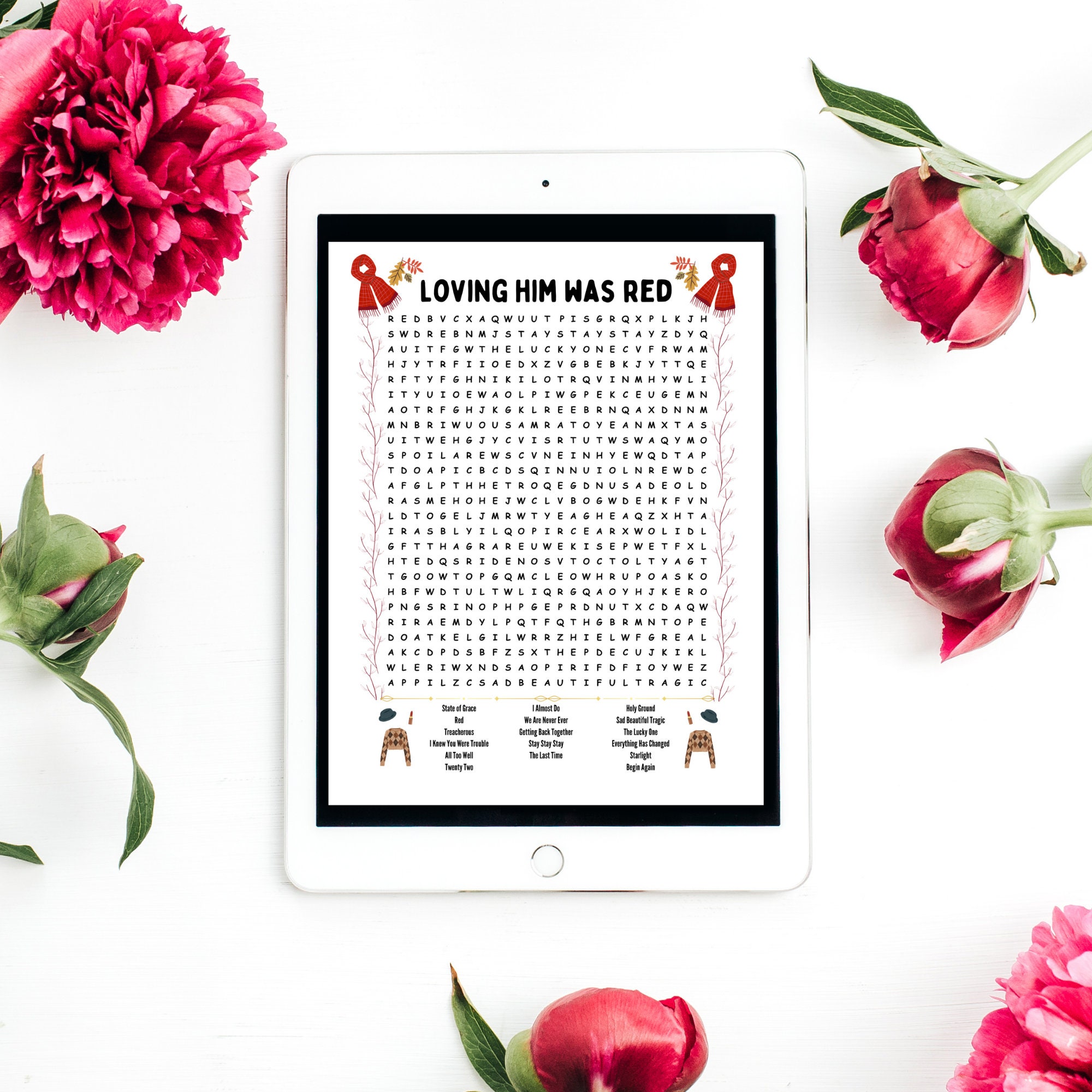 Taylor Swift Word Search Bundle, Taylor Swift Party, Fun Word Game for ...