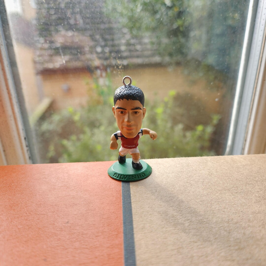 Retro Silvinho Keyring, Arsenal 2001 Home Kit - Etsy