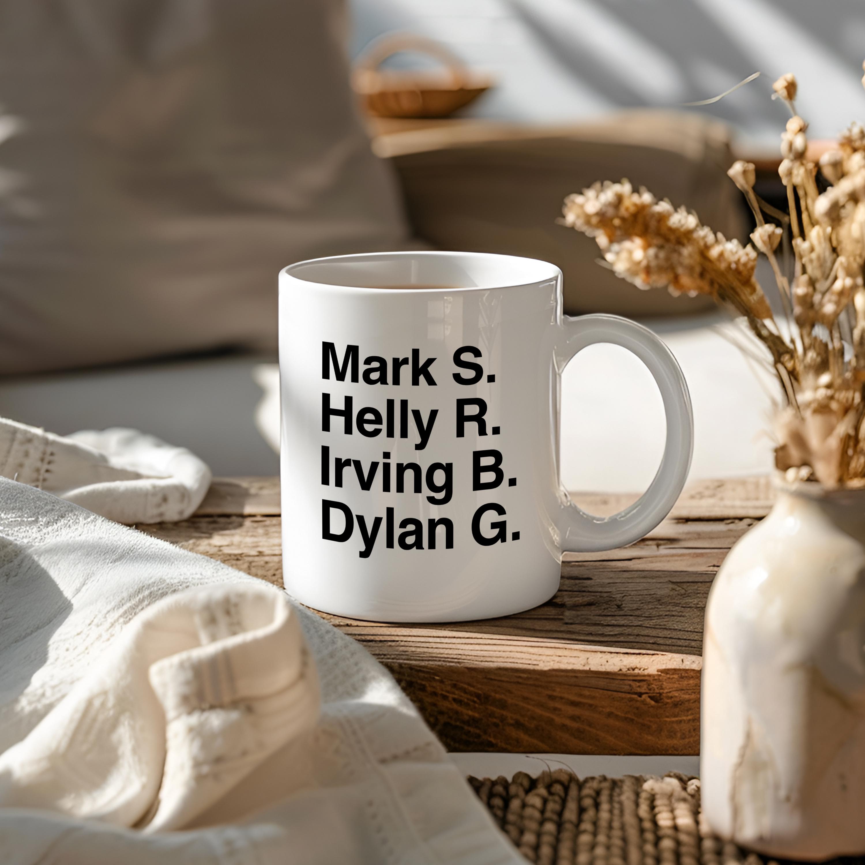Innie Character Name - Mark S. Helly R. Irving B. Dylan G. Ceramic Mug ...