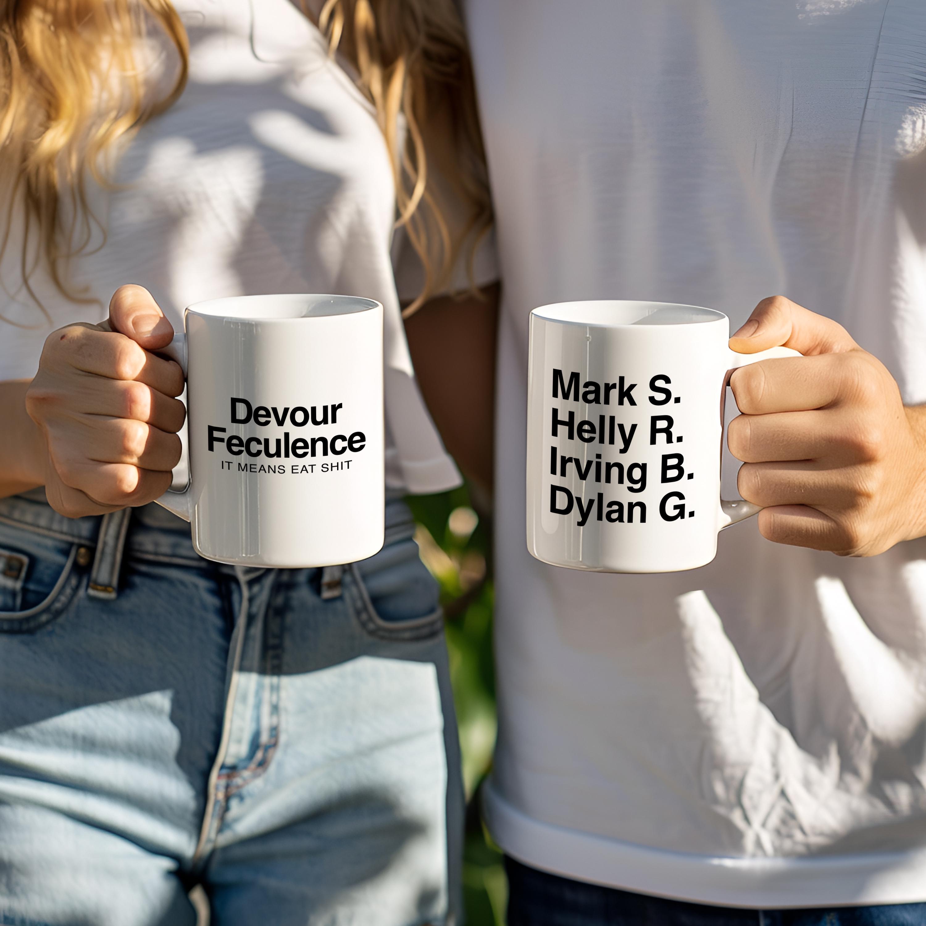 Innie Character Name - Mark S. Helly R. Irving B. Dylan G. Ceramic Mug ...