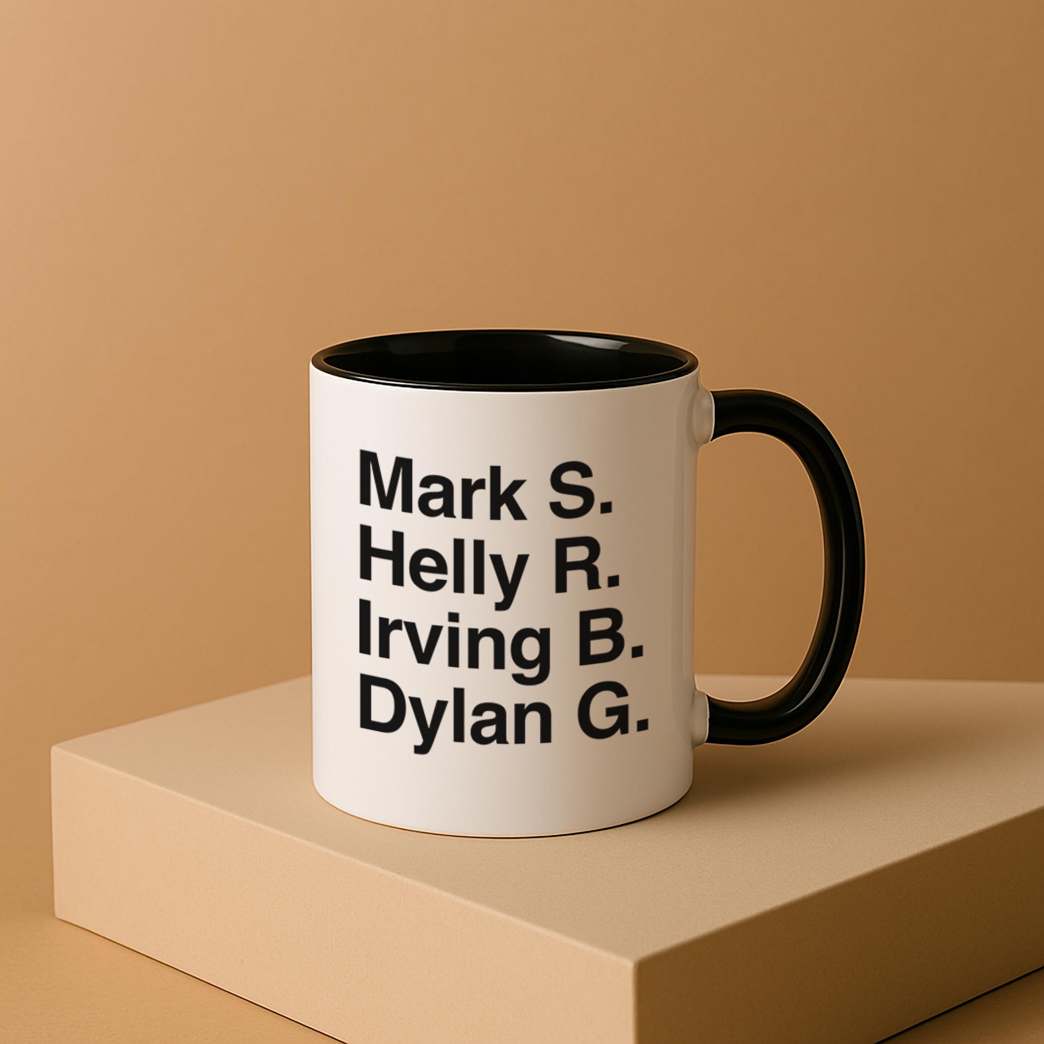 Innie Character Name - Mark S. Helly R. Irving B. Dylan G. Ceramic Mug ...