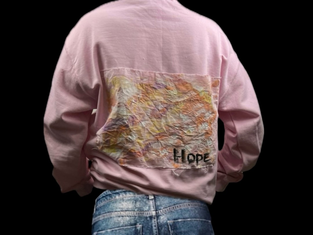 Art Hoodie, Hand-drawn Cotton, Hooded With Canvas, Sweeter Creative ...