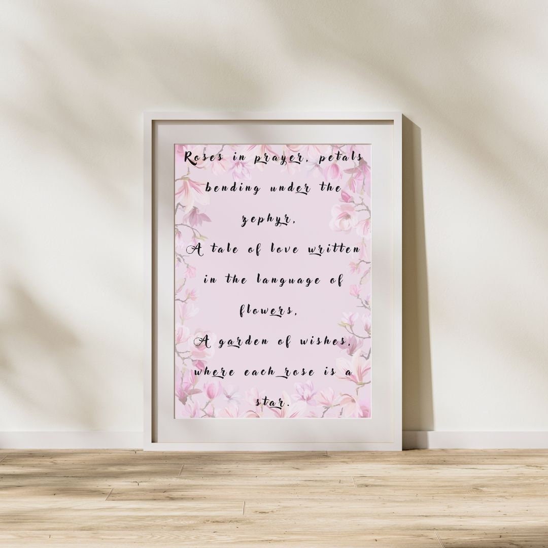 Digital Works of Art for Valentine's Day Decorative Love Poems - Etsy
