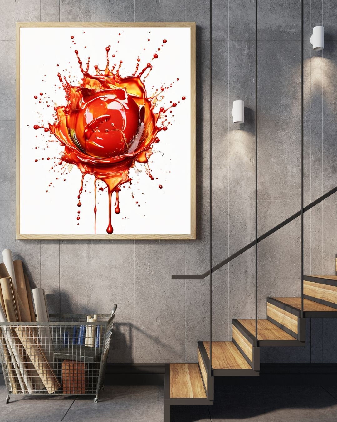 Water Splash, Splash Color, Digital Print Art - Etsy