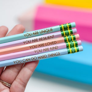 Personalized Pencils, Back to School Gift, Gift for Teacher, Customized ...