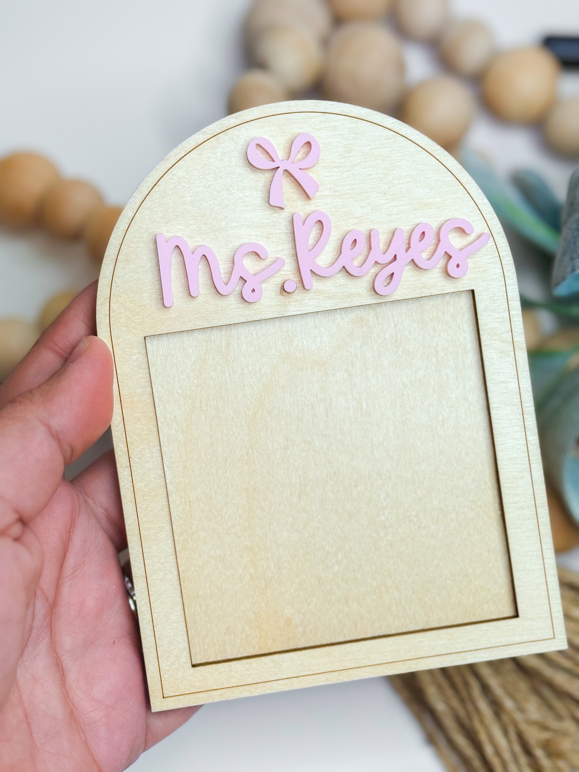 Teacher Notepad, Coquette Notepad, Gift for Teacher, Teacher Gift, Cute ...