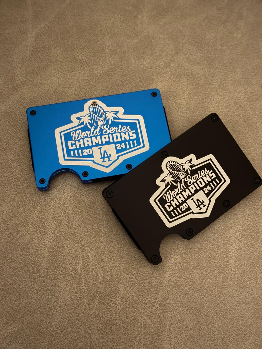 Slimline Wallet - LA Dodgers World Series Champs 2024 - Etsy