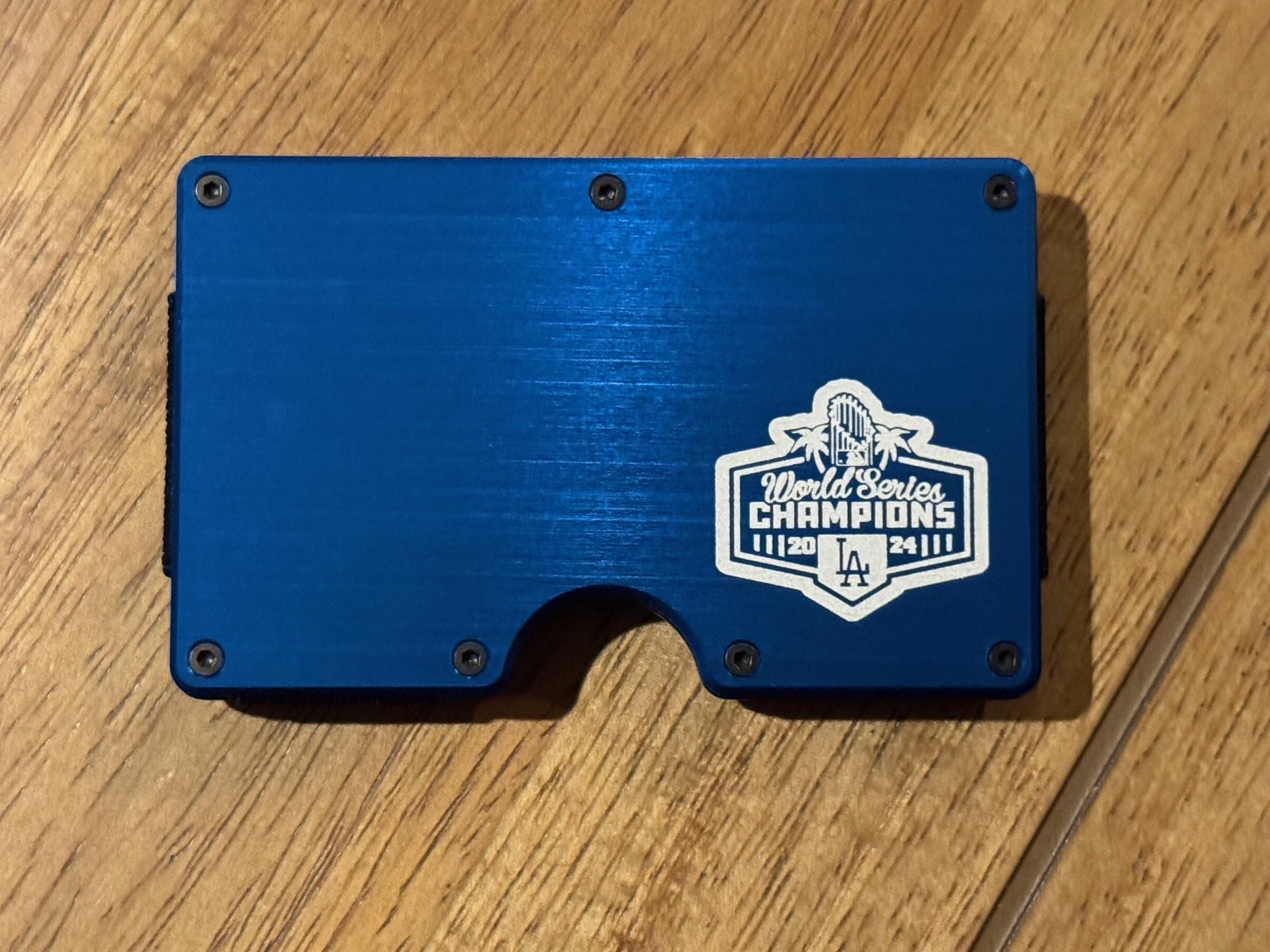 Slimline Wallet - LA Dodgers World Series Champs - Etsy