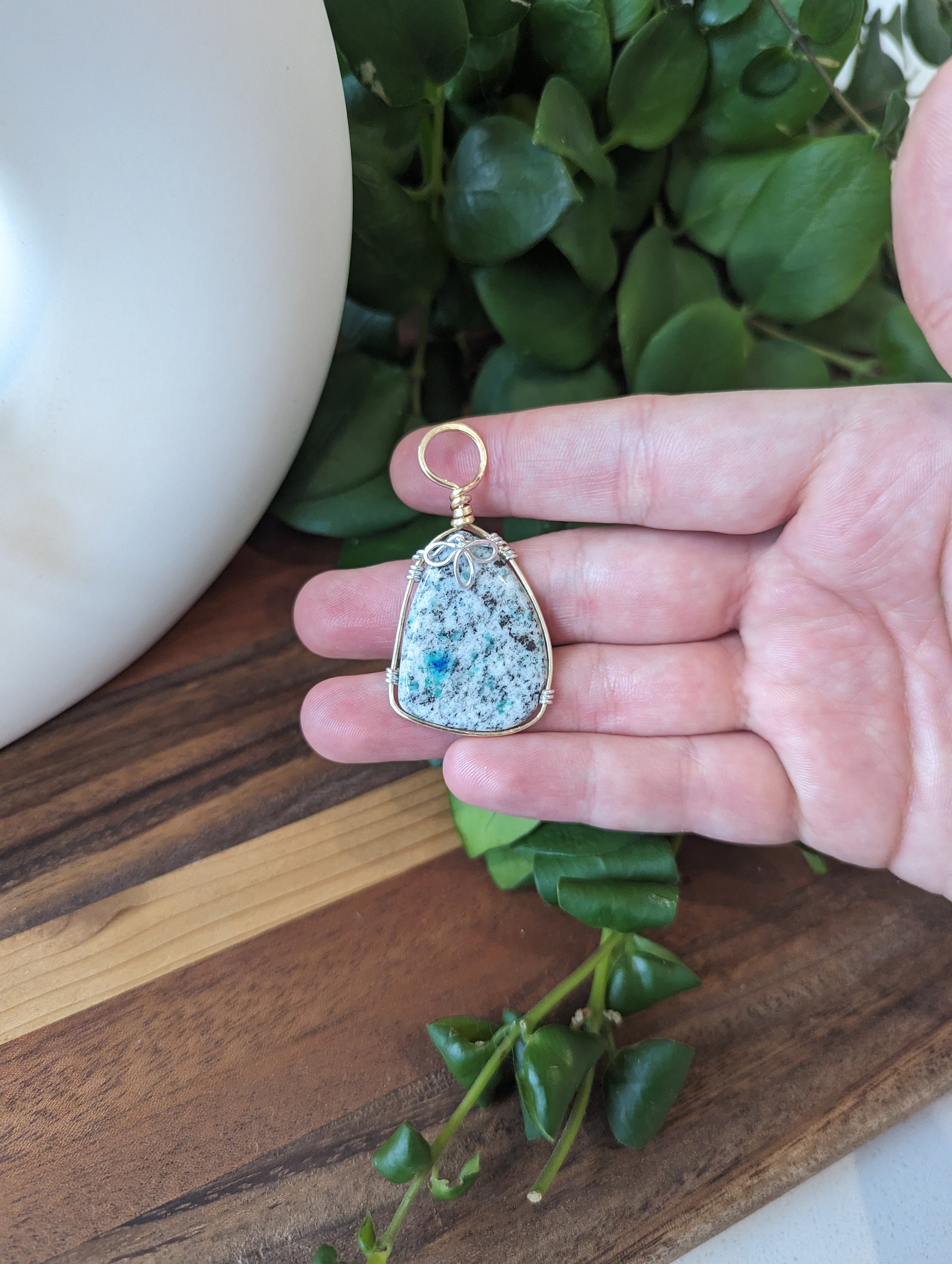 K2 Stone Pendant - Etsy