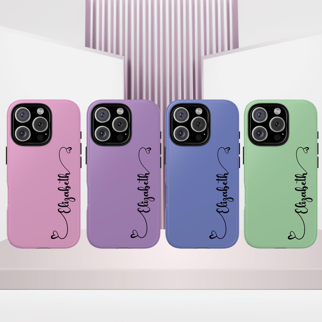 Custom Pastel Plain Phone Case for Iphone, Google Pixel, and Samsung ...