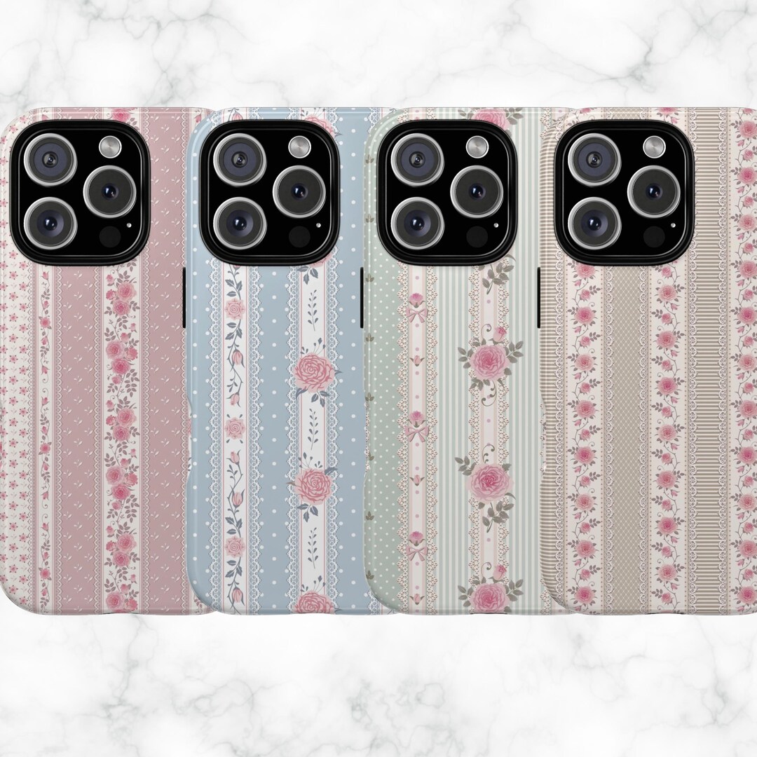 Vintage English Shabby Chic Roses Phone Case for Iphone, Google Pixel ...