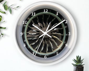 Planet Wall Clock Art Moon Design Wall Clock for Home Decoration and ...