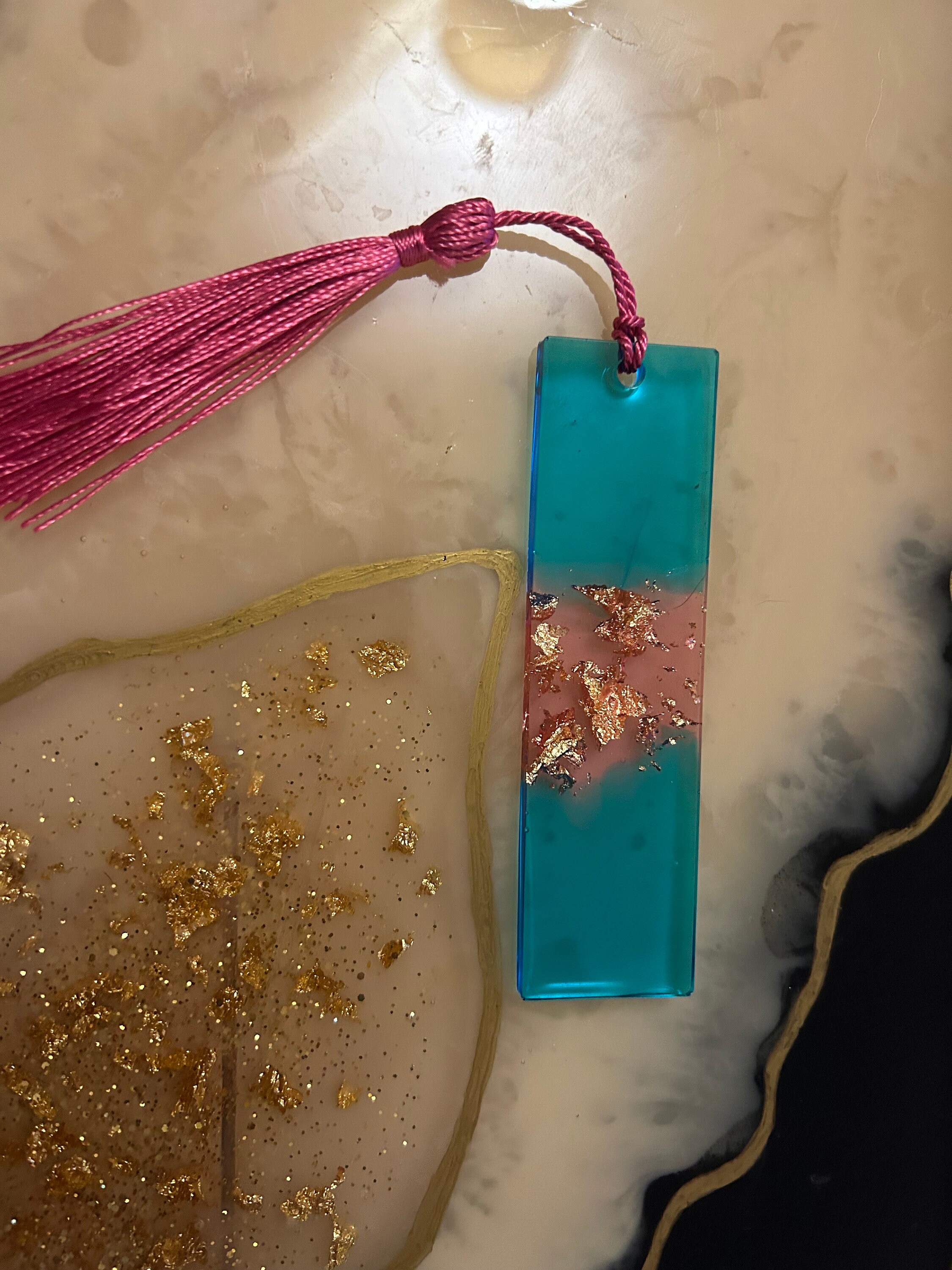 Epoxy Resin Customizable Bookmarks - Etsy