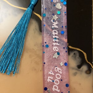 Epoxy Resin Customizable Bookmarks - Etsy