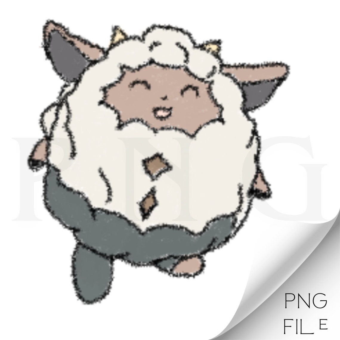 PALWORLD Game Character SVG, Palworld Lamball Png, Lamball Clipart Svg ...