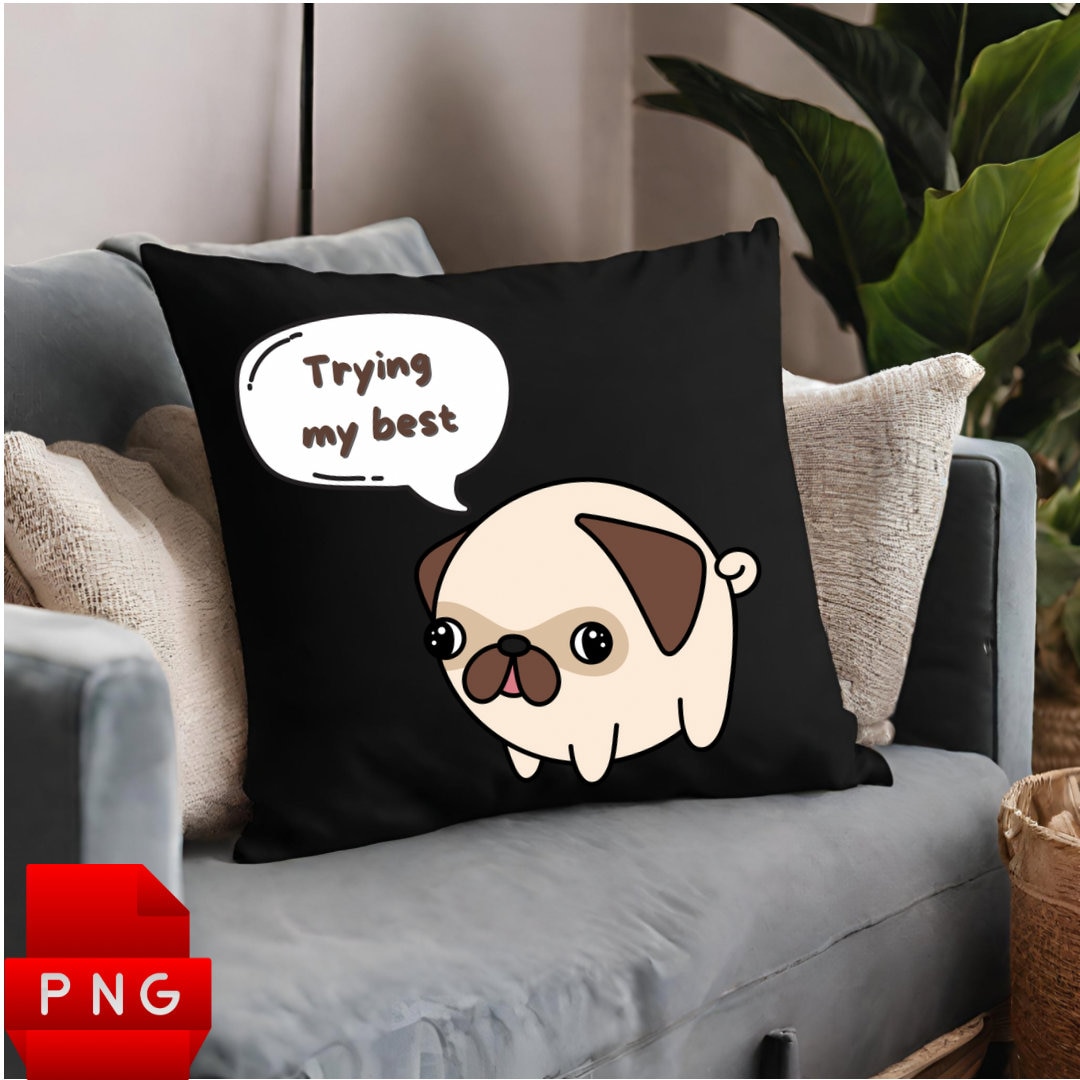 Trying My Best PNG Digital Download Printable - Etsy