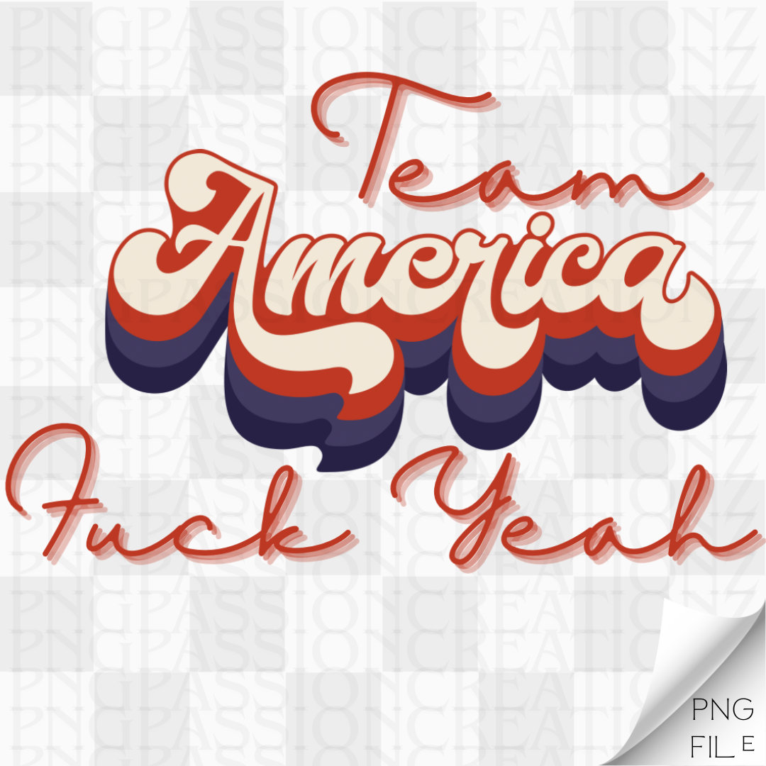 Team American F*** Yeah PNG | Digital Download | Printable Clipart ...