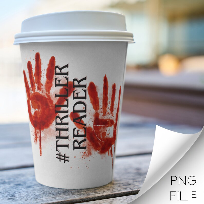 Thriller Reader PNG Digital Download Printable - Etsy