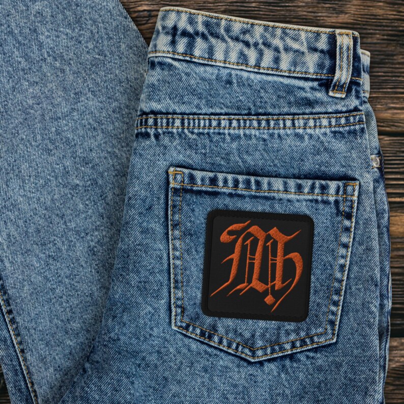 Virgo Zodiac Symbol Iron-on Patch - Etsy