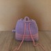 Hand-woven Backpack/crochet Fashion Accessories/crochet Shoulder Bag ...