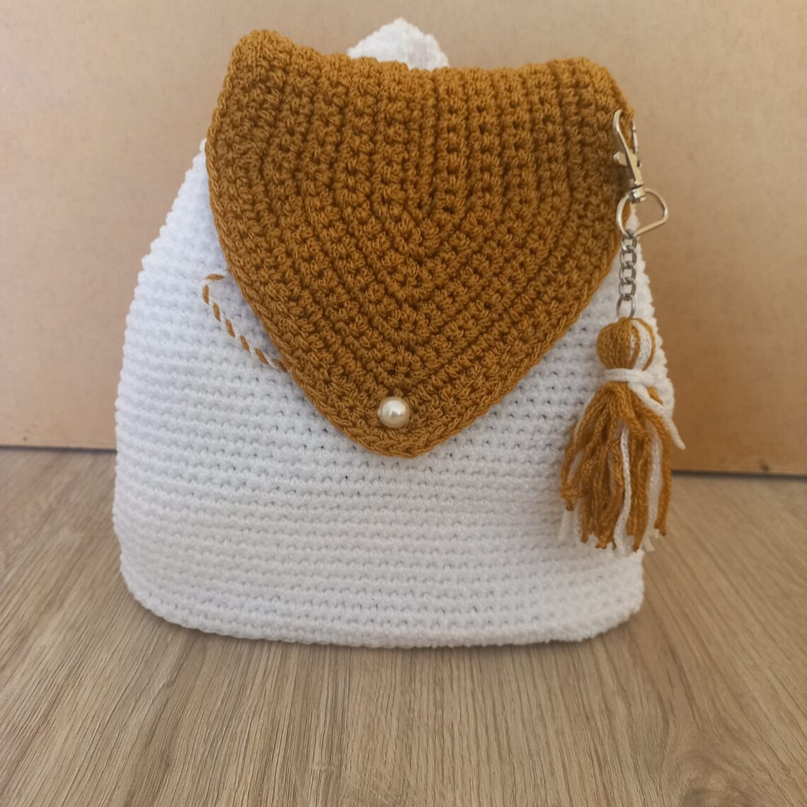 Hand-woven Backpack/crochet Fashion Accessories/crochet Shoulder Bag ...