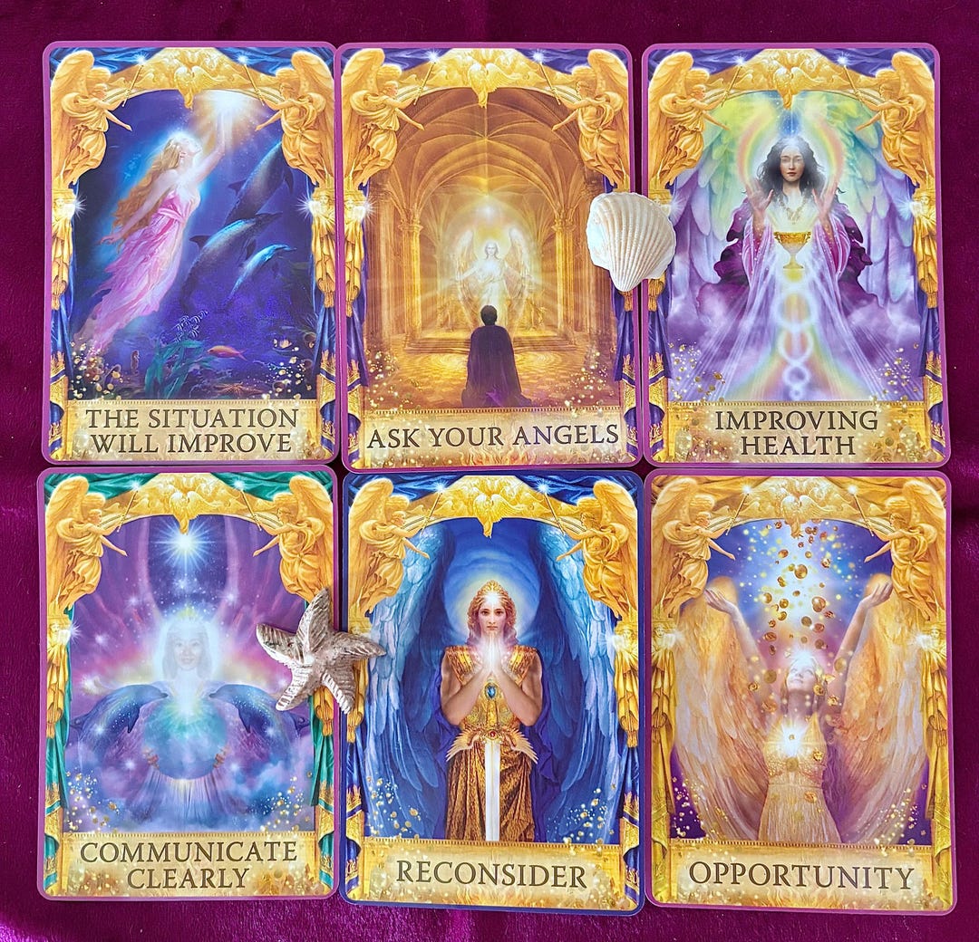 6-card Angel Answers Oracle Card Reading – Ask a Question Psychic ...