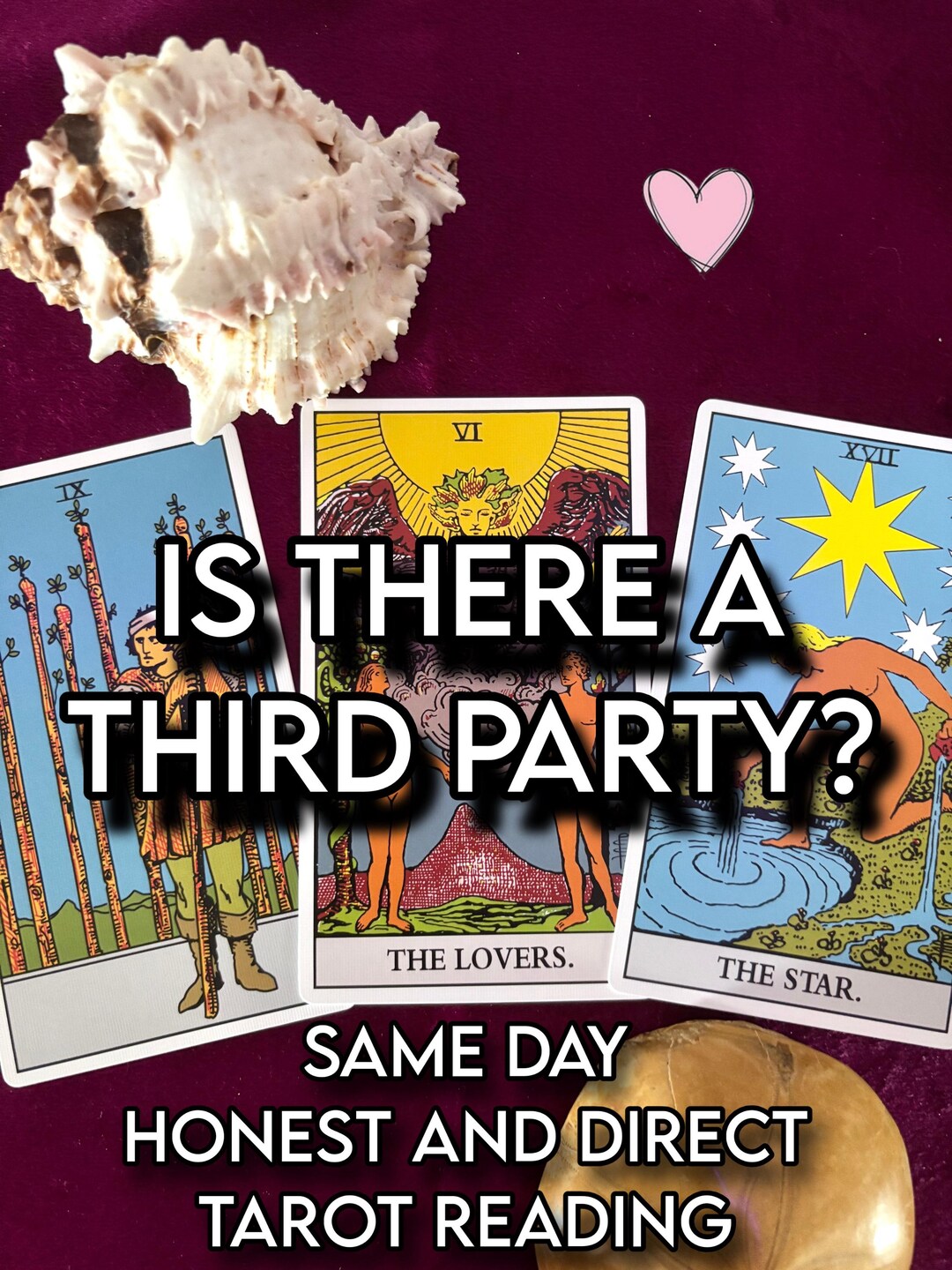 Is There a Third Party? Tarot Reading • Love Triangle, Cheating or ...