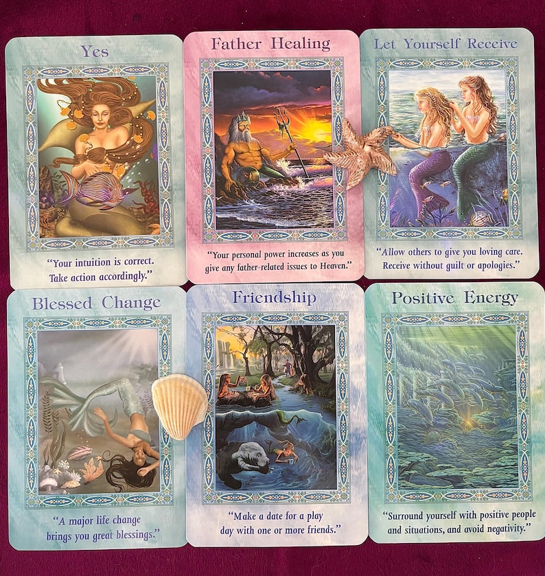 6-card Mermaids & Dolphin’s Oracle Card Reading – Ask a Question ...