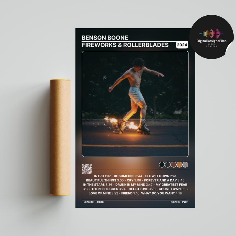 Benson Boone Poster - Etsy