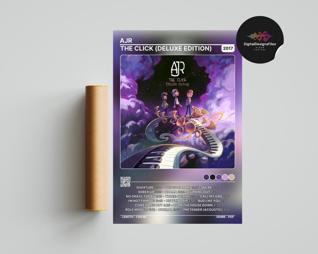AJR the Click (deluxe Edition) Custom Music Posters - Cool Gift for ...