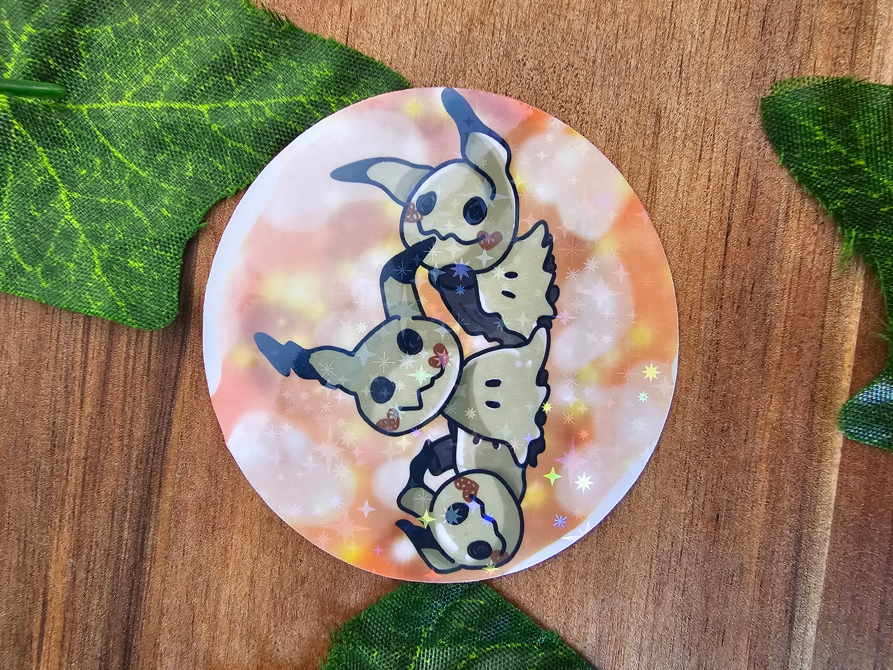 Mimikyu Trio Sticker - Etsy