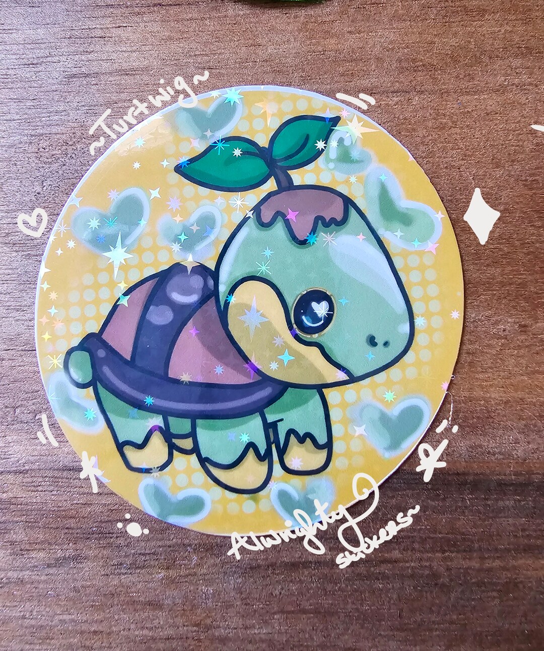 Cutest Turtwig Pokemon Sticker - Etsy