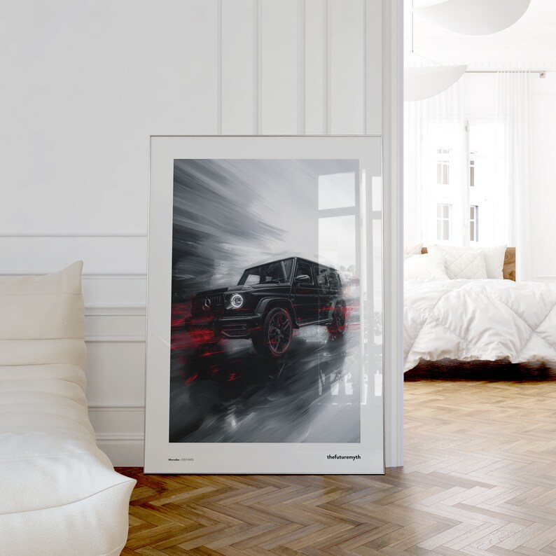 Mercedes G63 AMG, G Wagon Wall Art, Poster, Car Print, Modern Art, Home ...