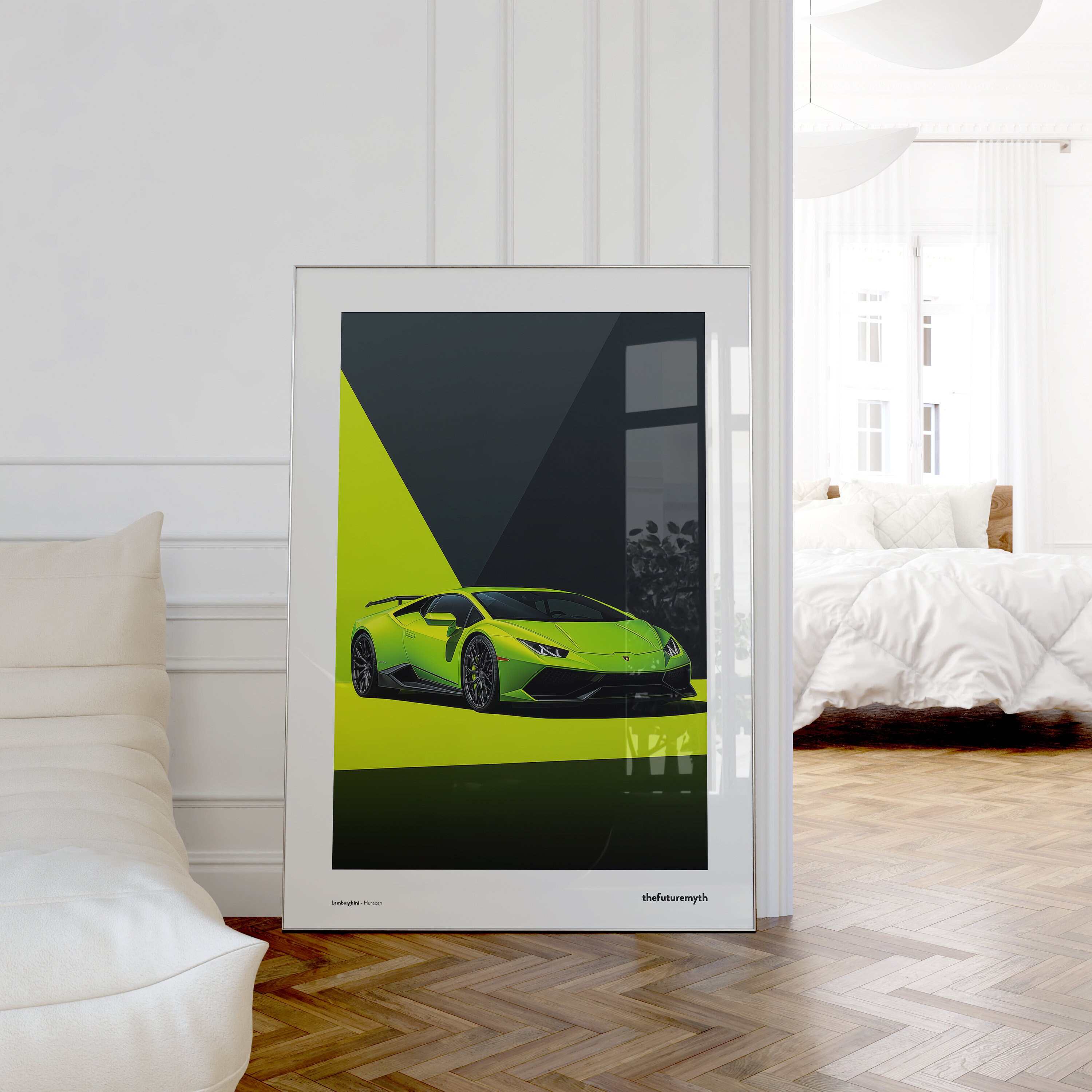 Lamborghini Huracan Poster Lamborghini Art Car Poster Car Print Home ...