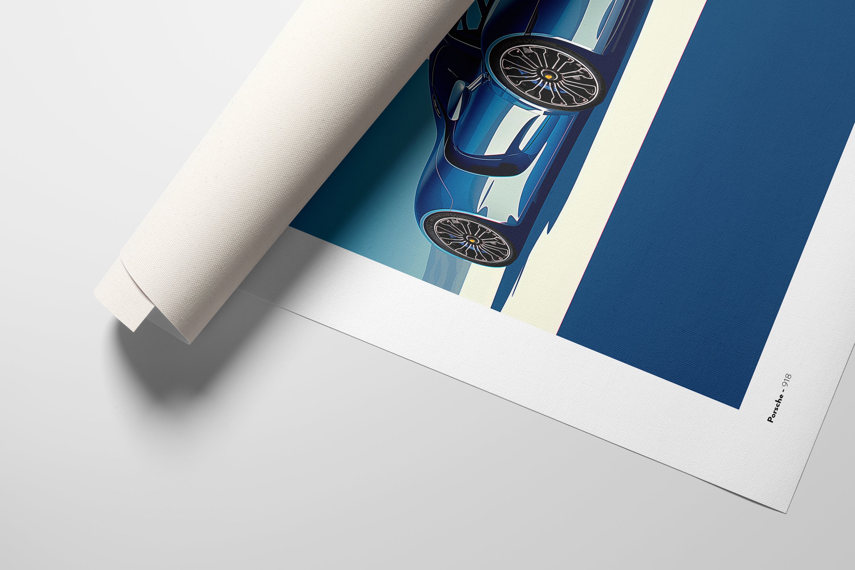 Porsche 918 Car Print Porsche Poster Automotive Wall Art Home Decor ...