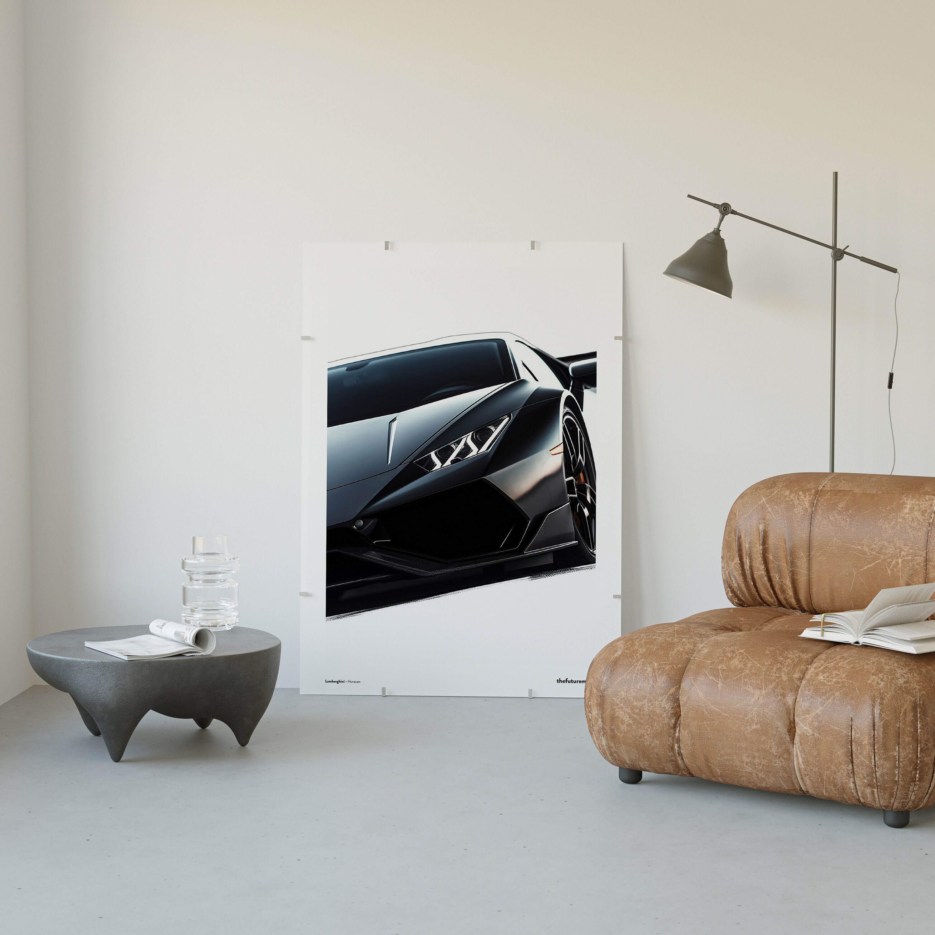 Lamborghini Huracan Car Poster Lamborghini Poster Super Car Art Car ...