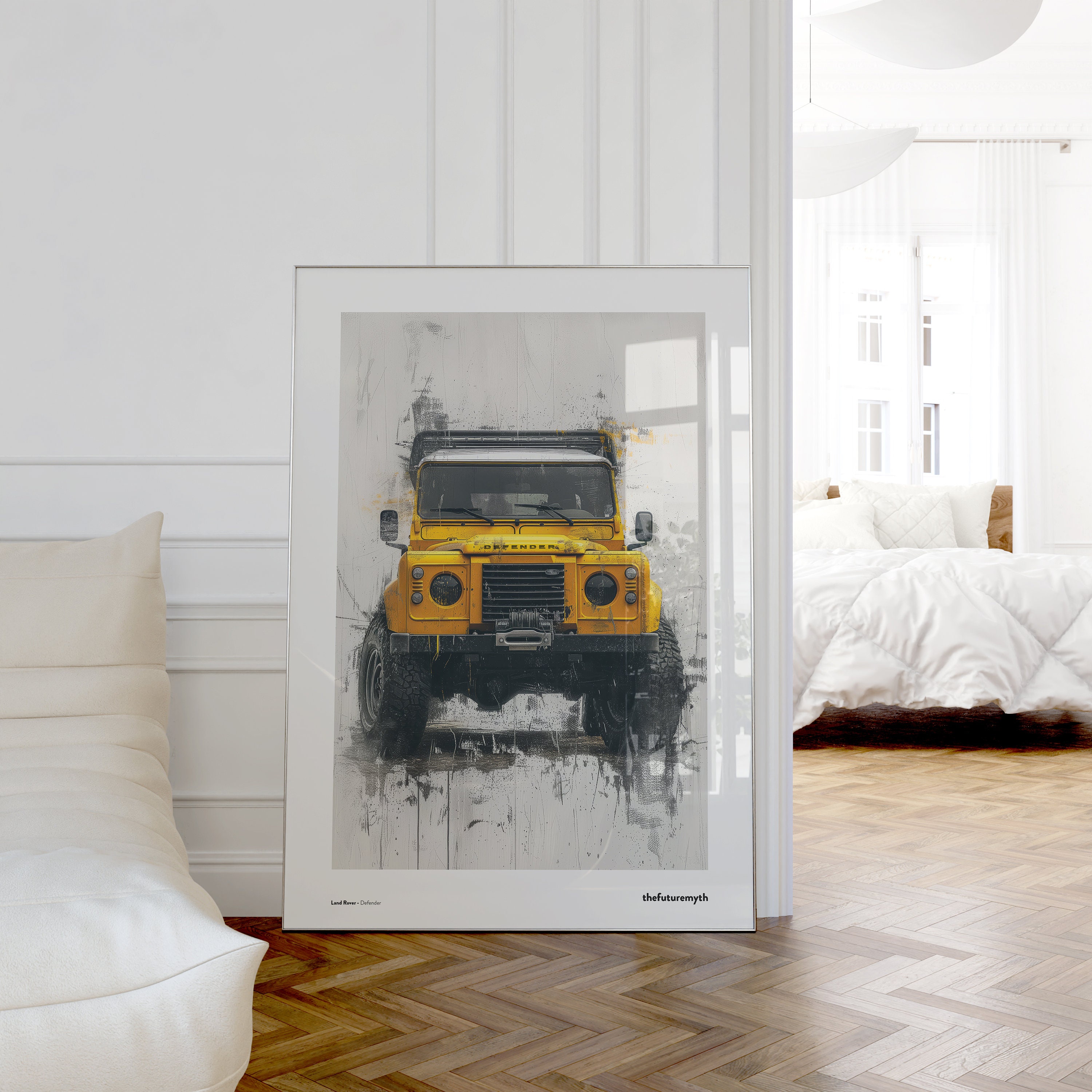 Land Rover Defender Poster Range Rover Poster Car Print Land Rover ...