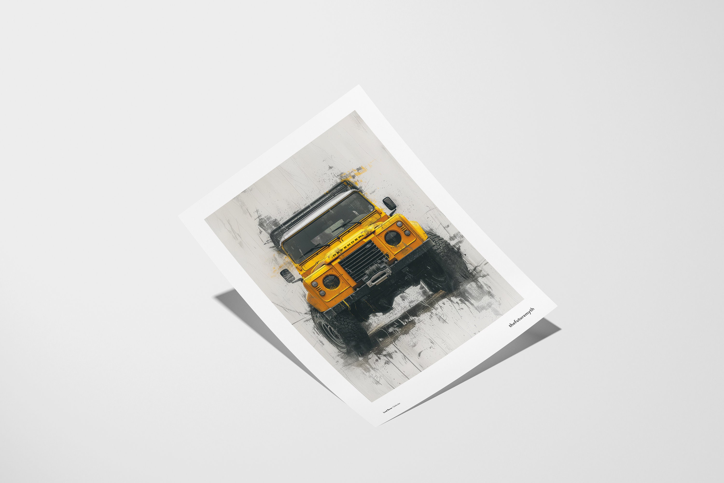 Land Rover Defender Poster Range Rover Poster Car Print Land Rover ...