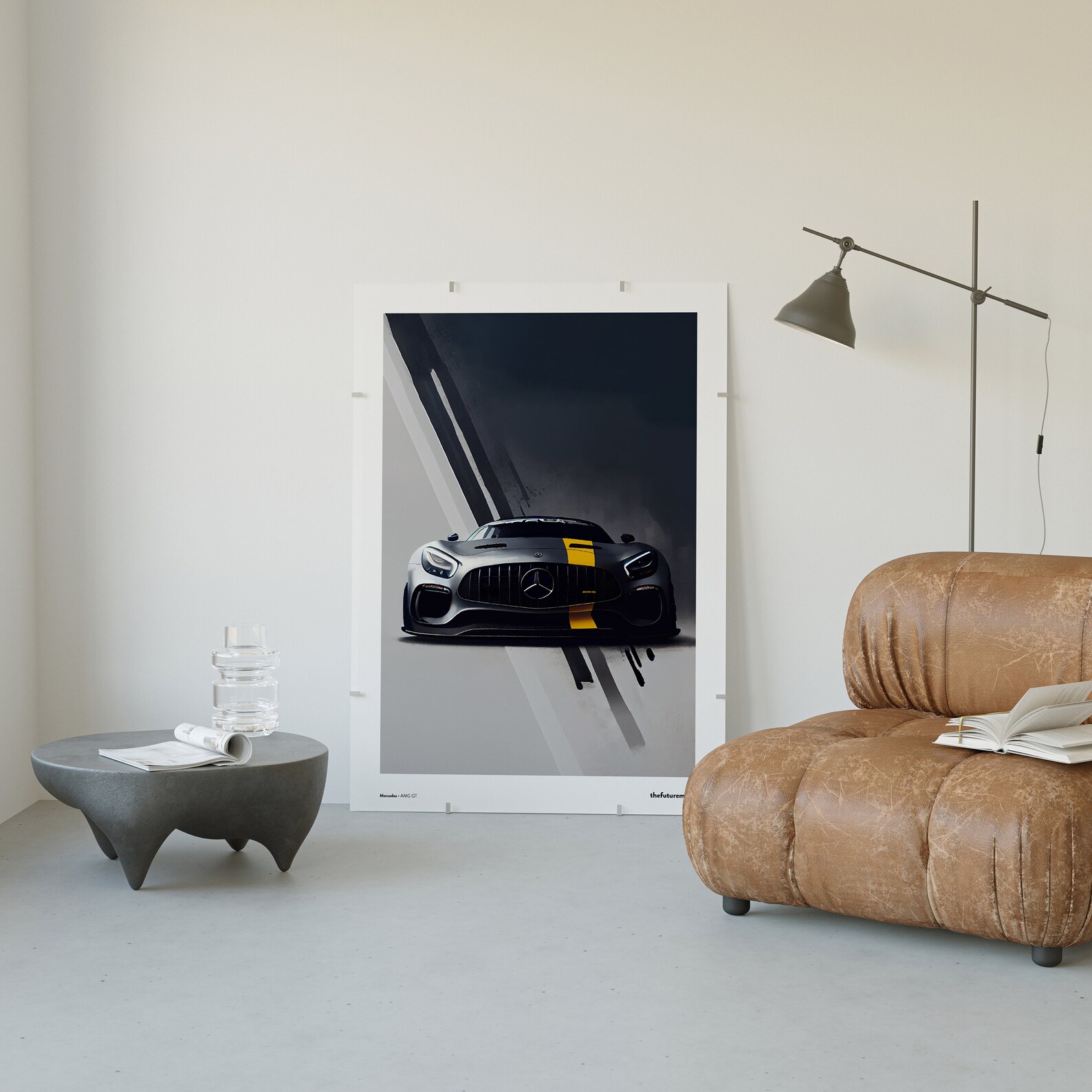 Mercedes AMG GT Car Poster, Wall Art, Poster, Car Print, Modern Art ...