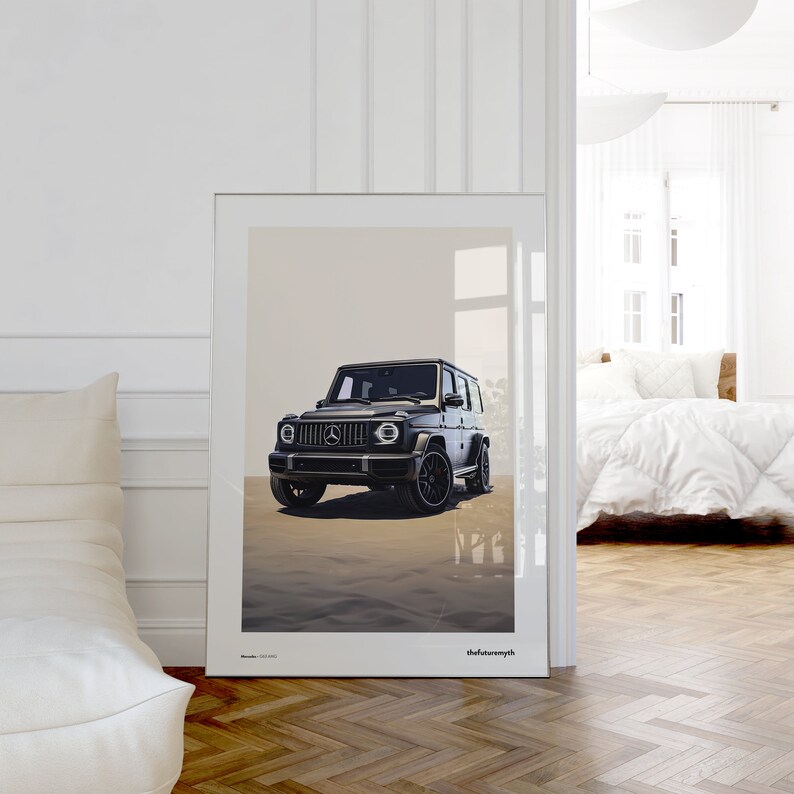 G Wagon Print Mercedes G63 AMG Poster G Class Car Print Modern Art Gift ...