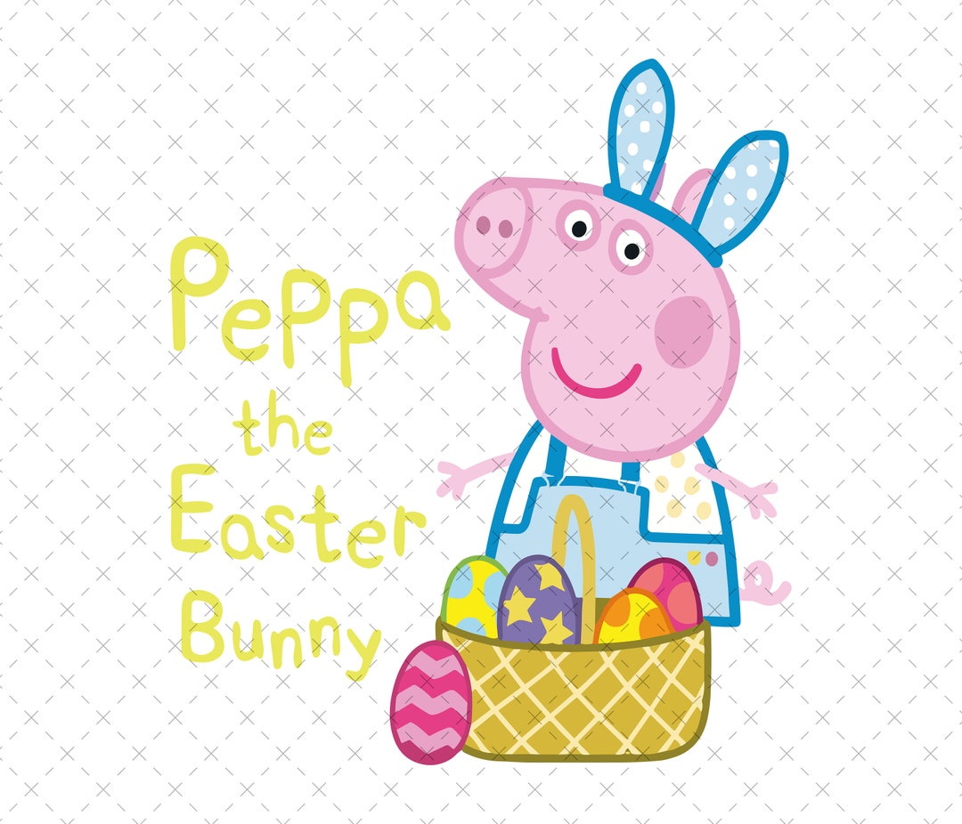 Peppa Pig, Happy Easter, Peppa Pig Easter, Peppa Pig, Peppa Pig Family ...