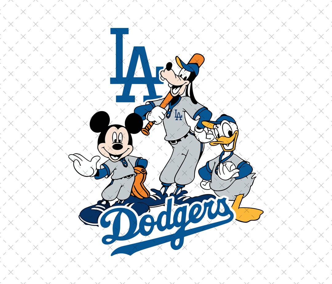 Mouse Cartoon Dodgers PNG Svg, M&M Dodgers Png, Svg,mouse and Friends ...
