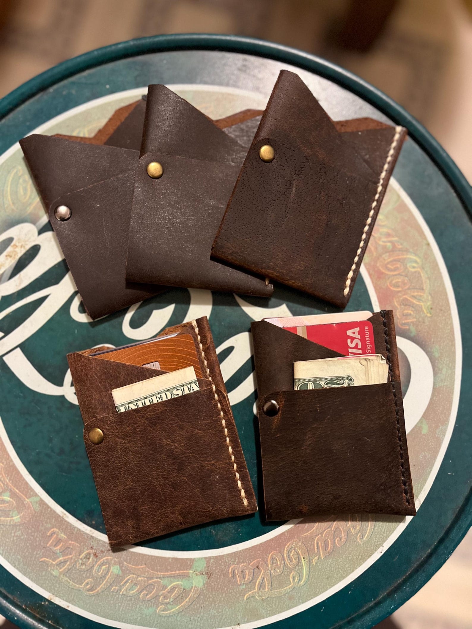 Minimalist Genuine Water Buffalo Wallet - Etsy