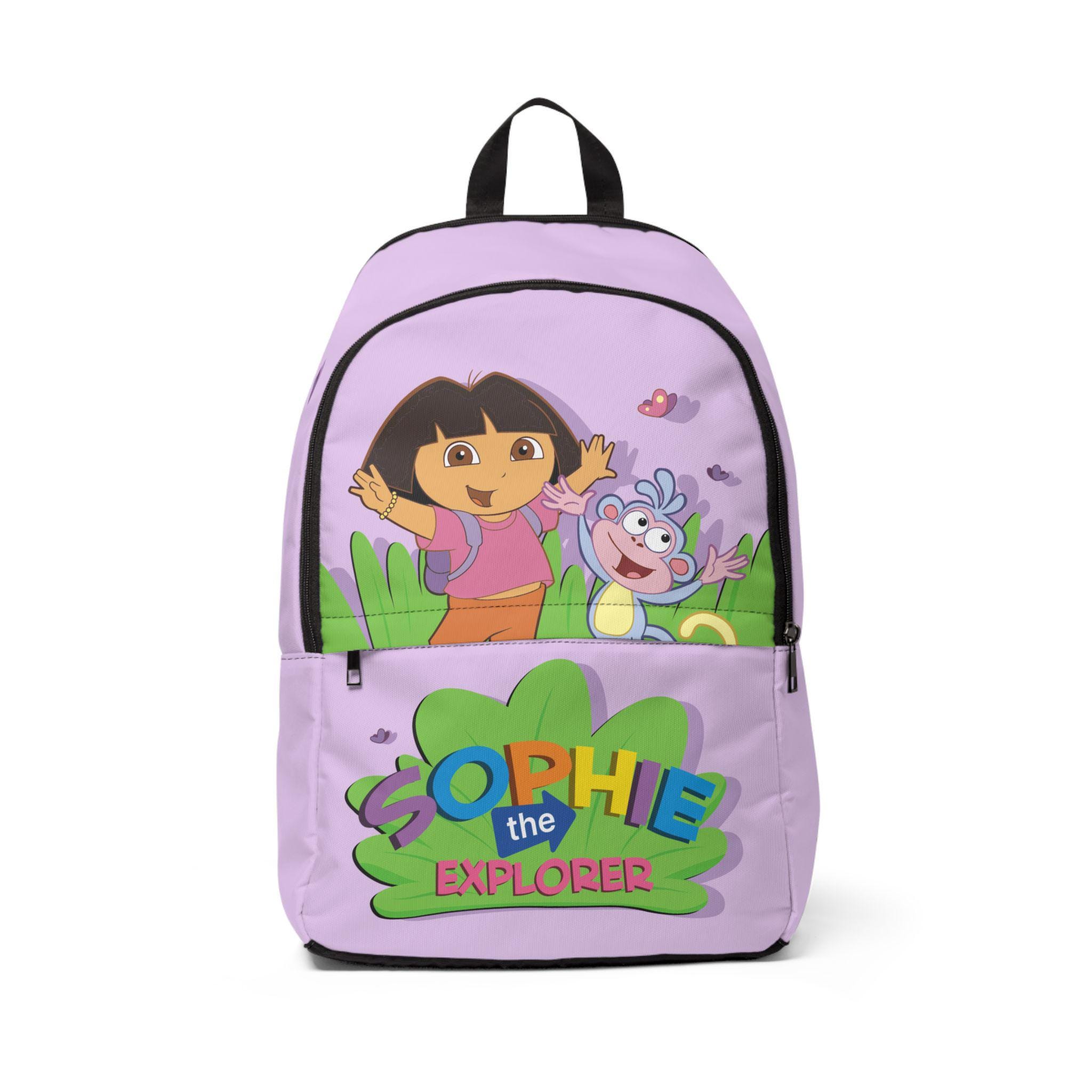 Custom Dora Explorer Backpack Personalised School Bag Dora Back to ...
