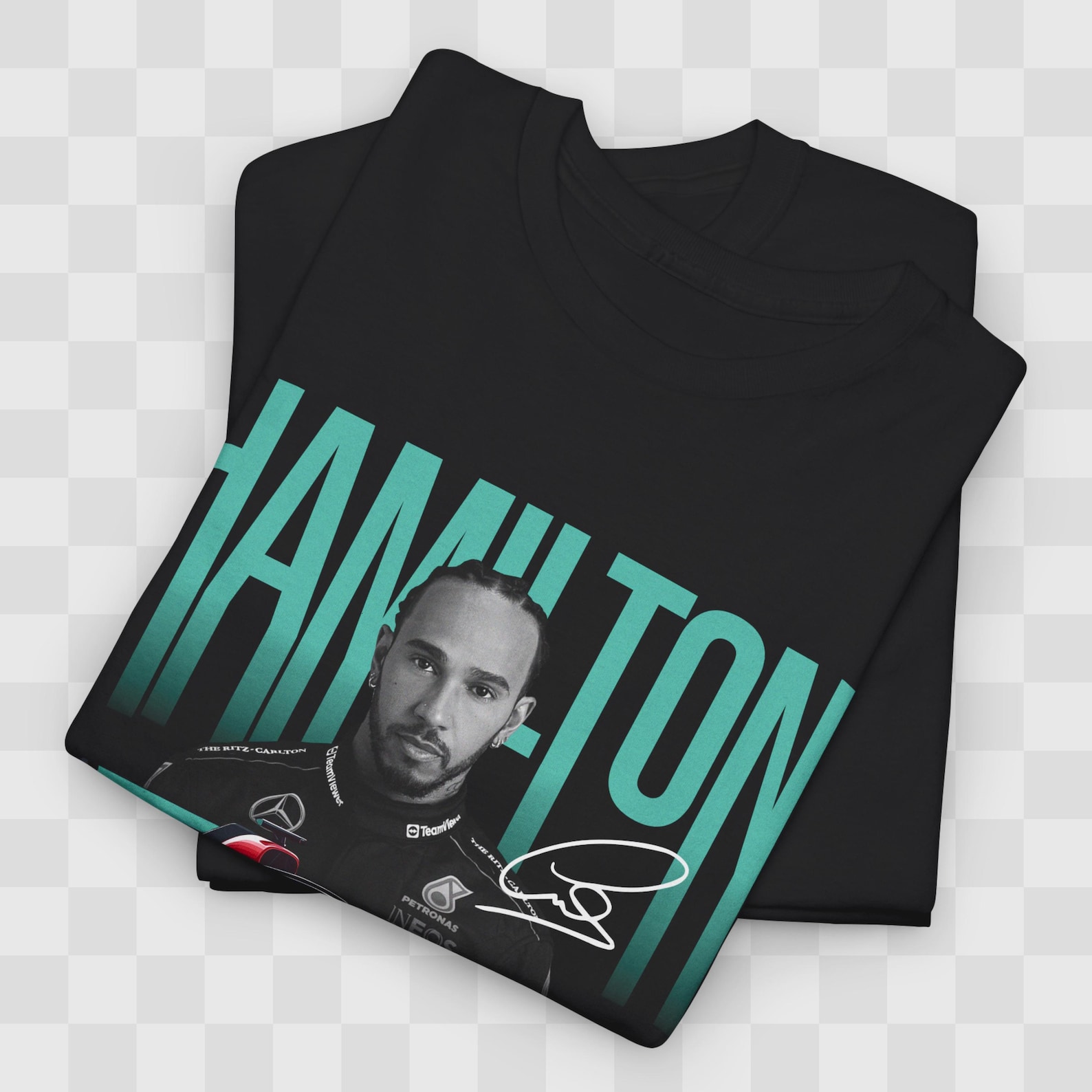 Formula One Lewis Hamilton Tshirt Formula 1 Lewis Hamilton Shirt F1 ...