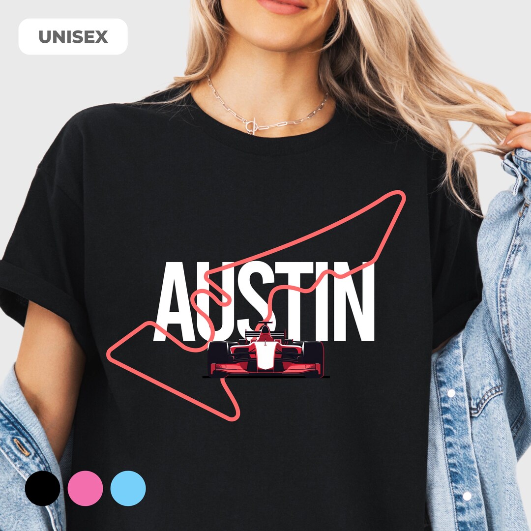 Formula 1 Austin Tshirt F1 Austin Circuit USA Shirt Formula One Austin ...