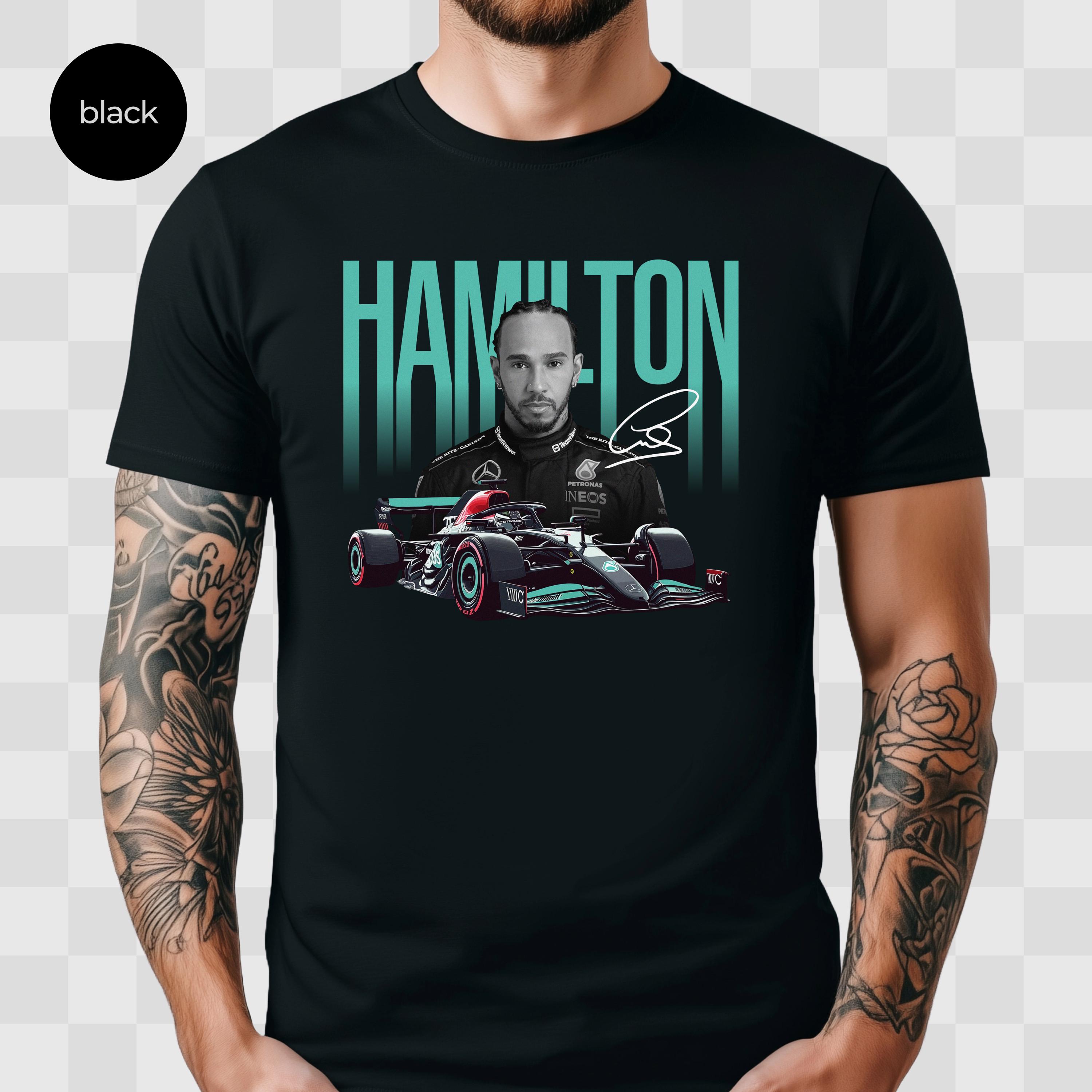 Formula One Lewis Hamilton Tshirt Formula 1 Lewis Hamilton Shirt F1 ...