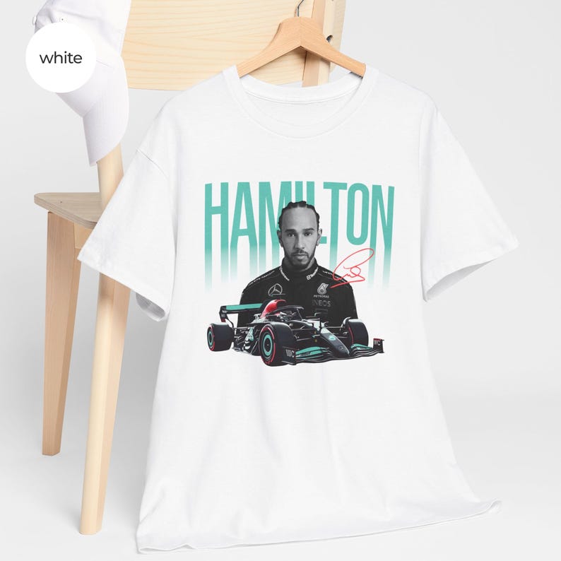 Formula One Lewis Hamilton Tshirt Formula 1 Lewis Hamilton Shirt F1 ...